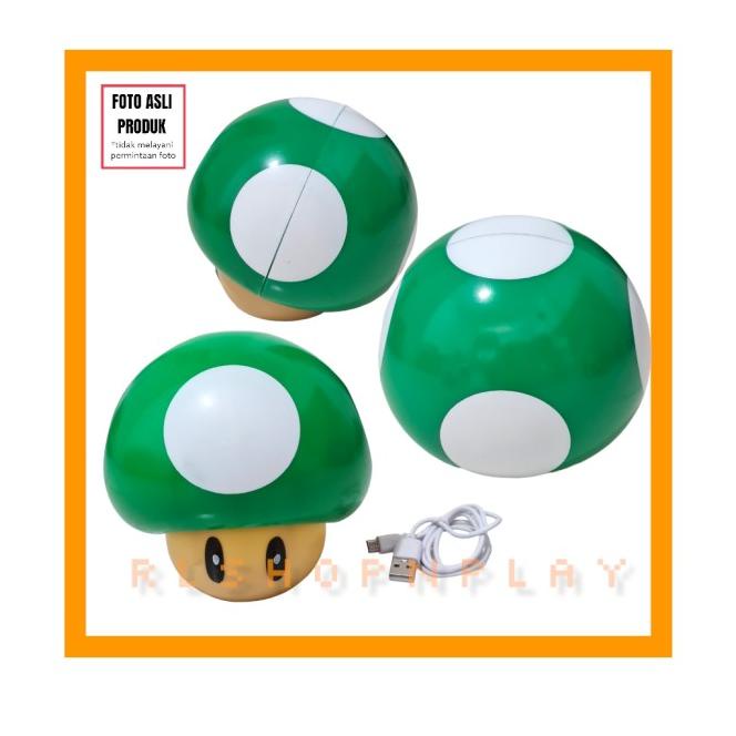 Jual Lampu Malam 3D Paladone Mario Bros Jamur Mushroom Lamp |Readystock ...