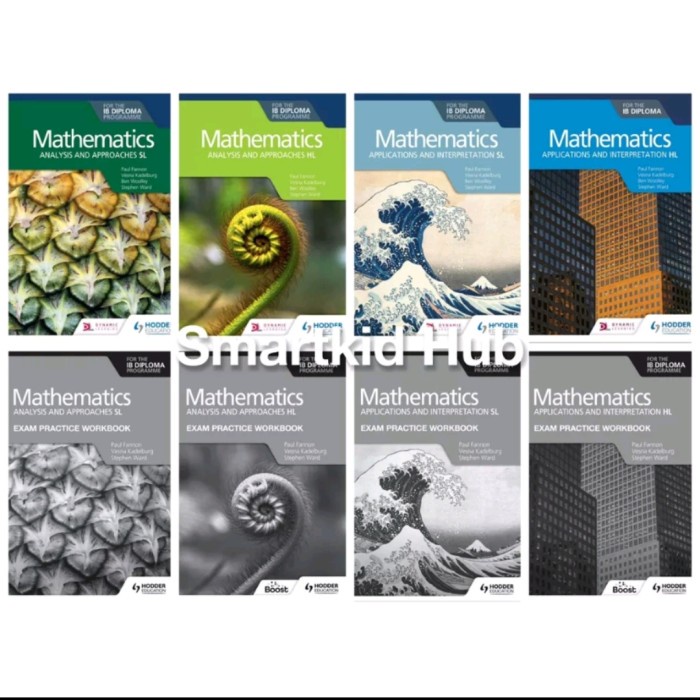 Jual Buku IB Diploma Mathematics SL & HL l Student Book/Workbook ...