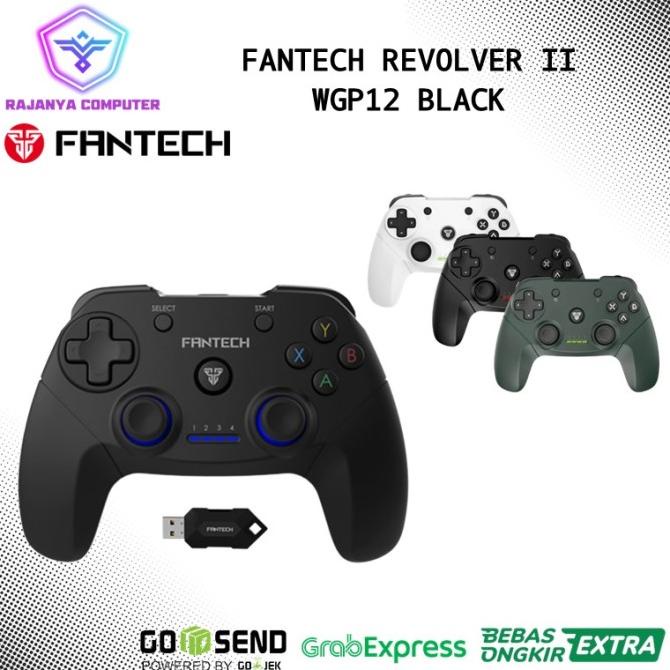 Jual Fantech Wireless Gamepad Joystick Wgp12 Black | Shopee Indonesia