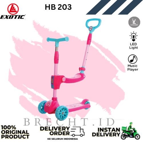 Jual Scooter Otoped Anak Exotic Et Hb 203 Original | Shopee Indonesia