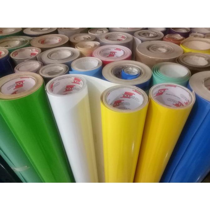 Jual Jual Stiker Sticker Oracal serie 8500 Transclucent vinyl atau ...