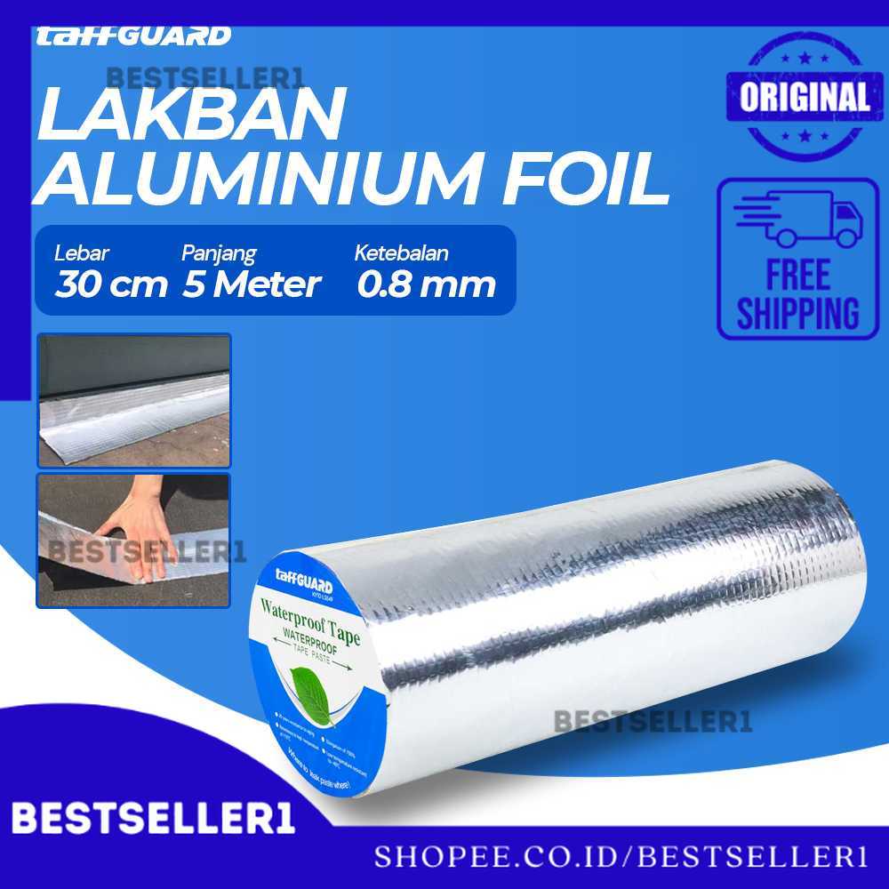 Jual BS LAKBAN ANTI BOCOR Lem anti air lem Talang Aluminium FOIL Lem Butyl / Lakban Anti Bocor ...