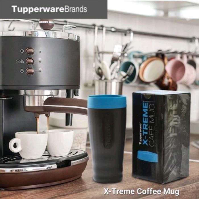 Jual TUPPERWARE X-TREME COFFEE MUG 350 ML CAFE TUMBLER DRINKING FLASK ...