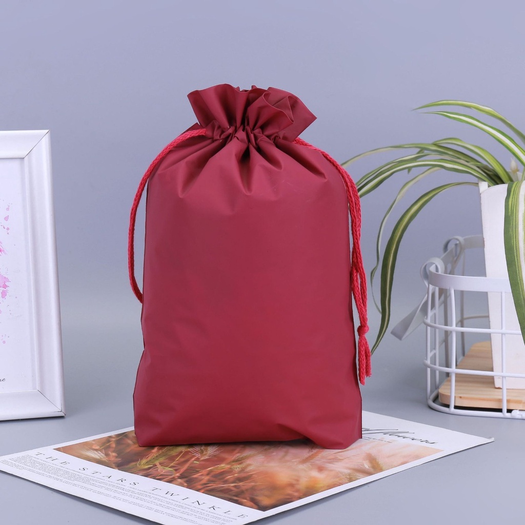 Jual HC Premium Drawstring Pouch Bag Tas Serut Packaging Makeup Kantong ...