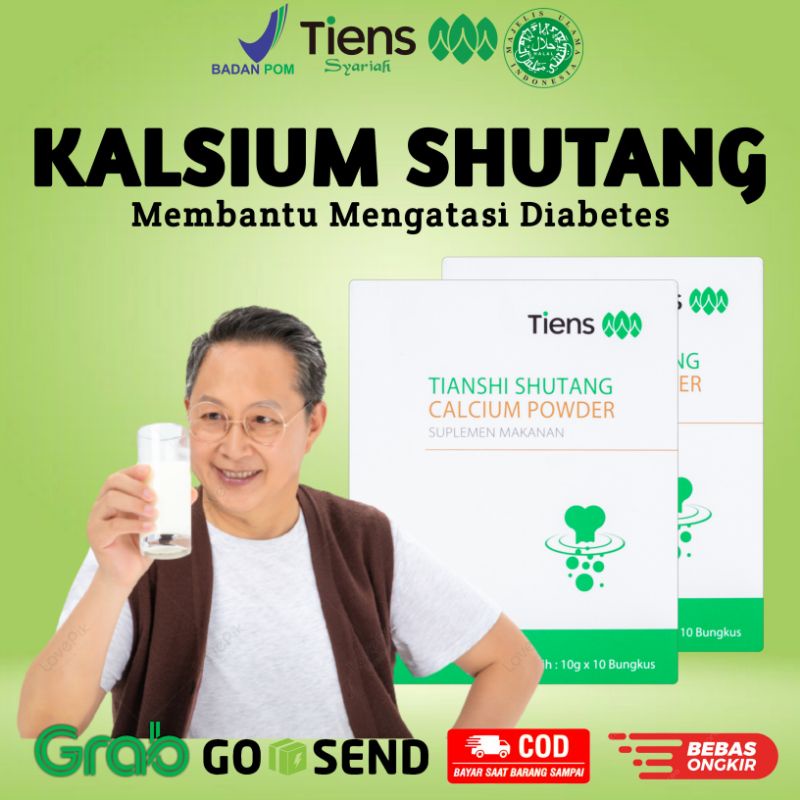 Jual Obat Diabetes Shutang Calcium Powder Kalsium Herbal Untuk Diabete ...