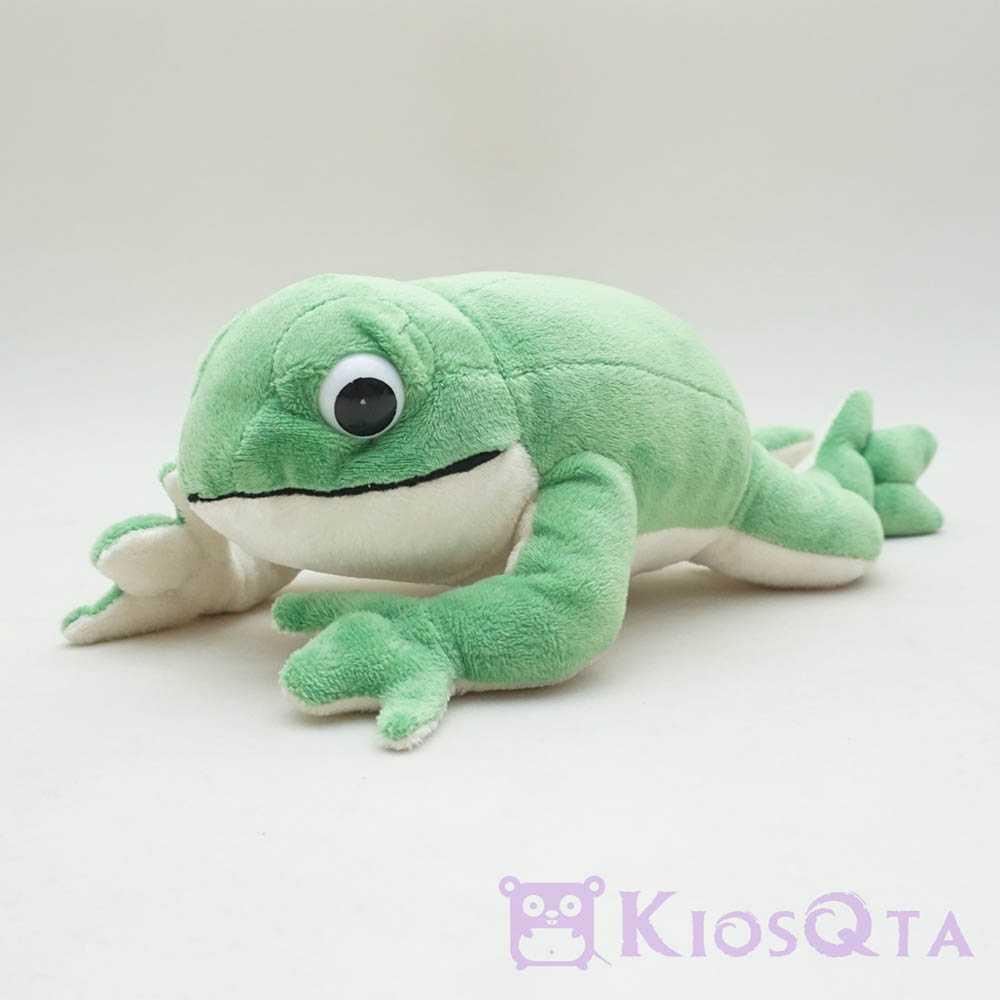 Jual Boneka Kodok Katak Lucu Cute Frog Hijau Tiarap Medium Baru ...