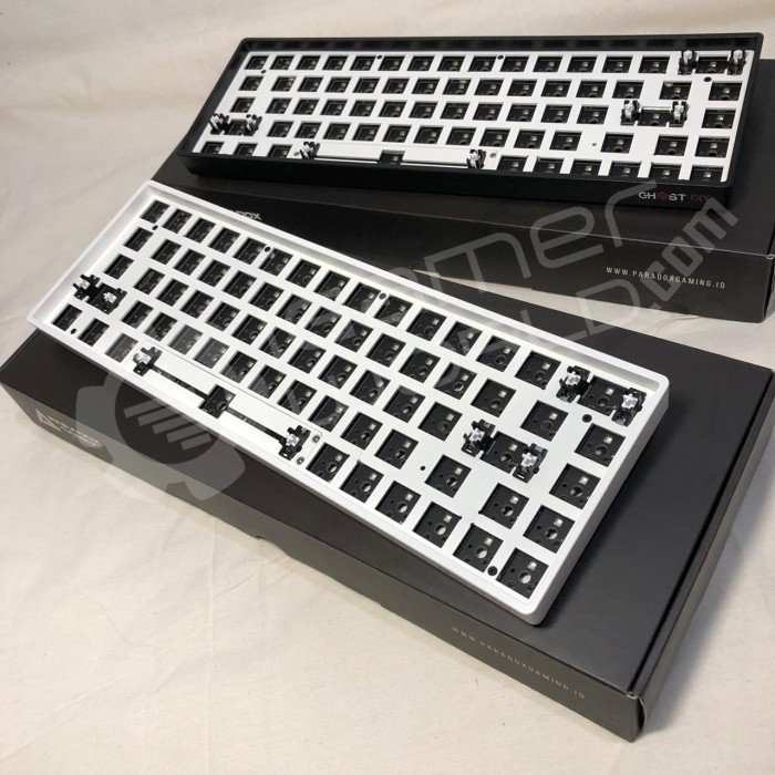 Jual Paradox Gaming GHOST DIY GK68X wired ABS kit Customize Keyboard ...