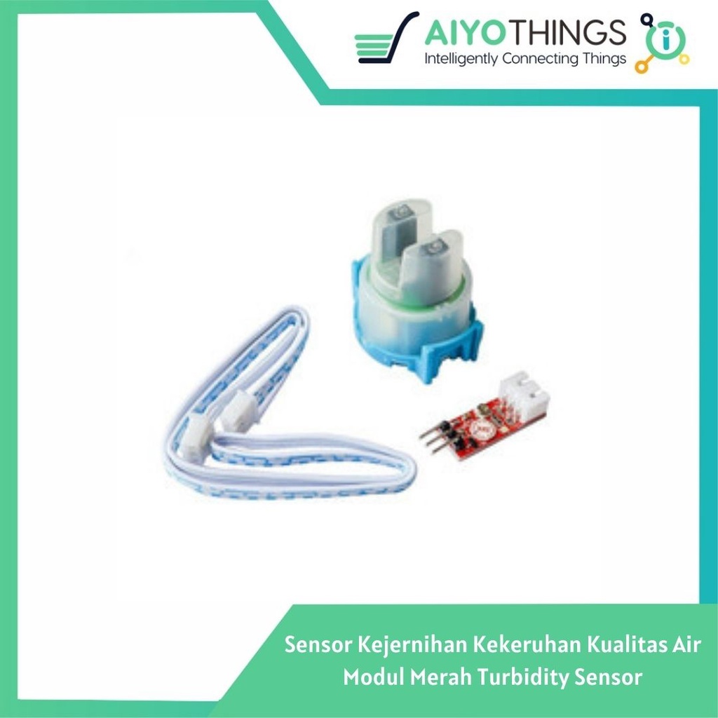 Jual Sensor Kejernihan Kekeruhan Kualitas Air Modul Merah Turbidity ...