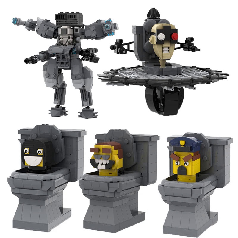 Jual BuildMoc Skibidi Toilet Camera Mecha Building Blocks Set Flying ... Jual BuildMoc Skibidi Toilet Camera Mecha Building Blocks Set Flying ...
