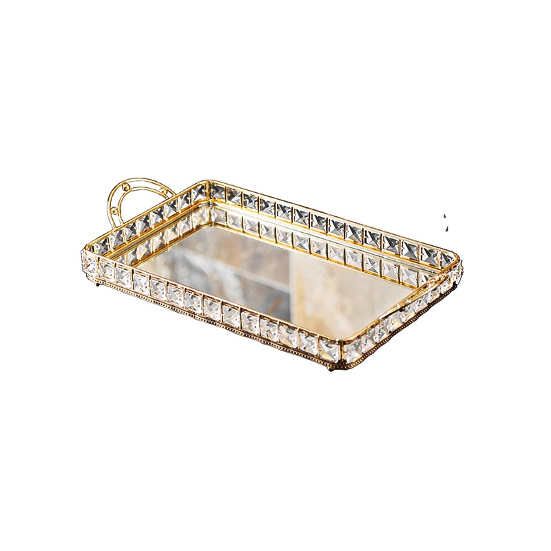 Jual Nampan mewah elegan nampan kristal Pajangan Nampan Dekorasi Home ...