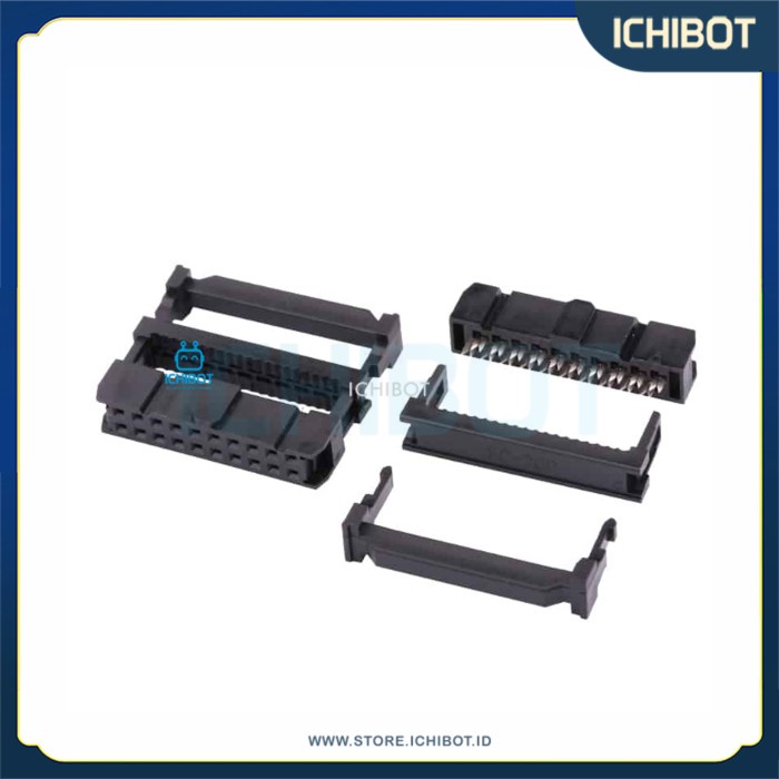 Jual 2.54mm FC 20P 20 Pin Crimping Head ISP Connector IDC JTAG | Shopee Indonesia