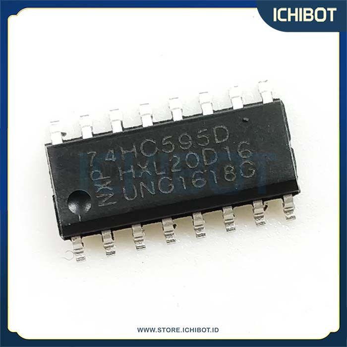 Jual IC 74HC595 SMD 8 Bit Shift Register IC Shift Register | Shopee ...