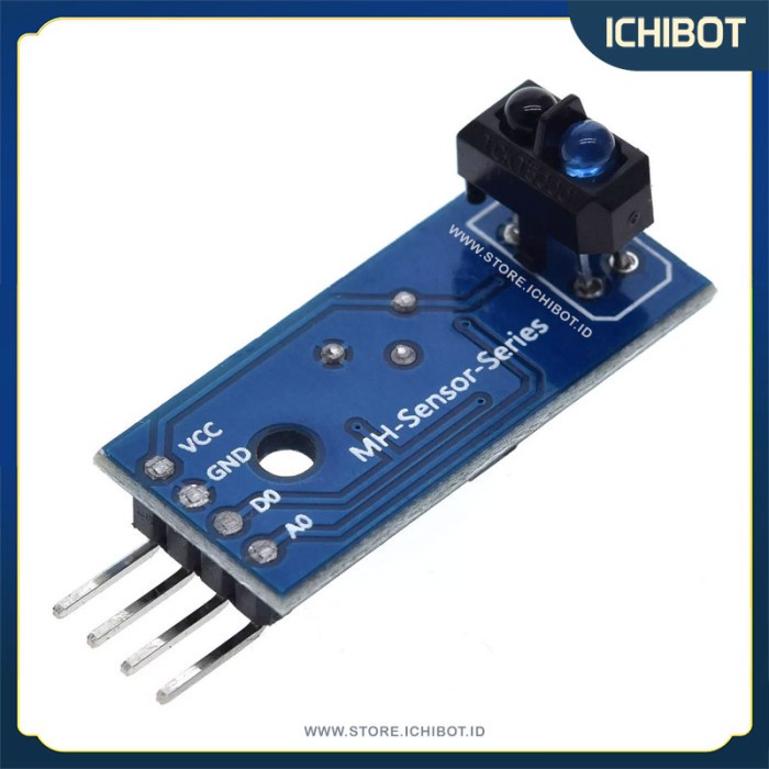 Jual Sensor Infrared Line Tracking TCRT 5000 Sensor Garis - PCB Biru ...