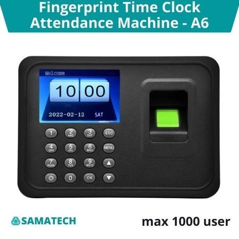 Jual HARGA DISC - Mesin Absensi Fingerprint Finger Print Time Clock ...