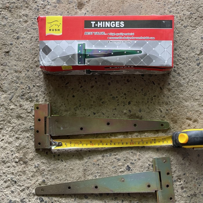 Jual Engsel T / Engsel Gudang Murah / Engsel Garasi 12" RUSH Kut Tebal ...