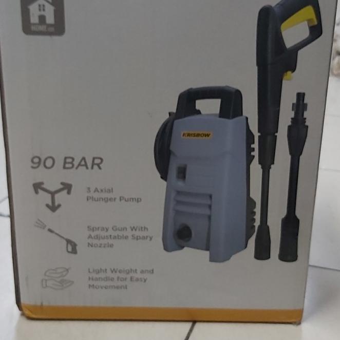 Jual Mesin Cuci Motor / Mobil Steam Cleaner Krisbow 10100227 90 Bar ...