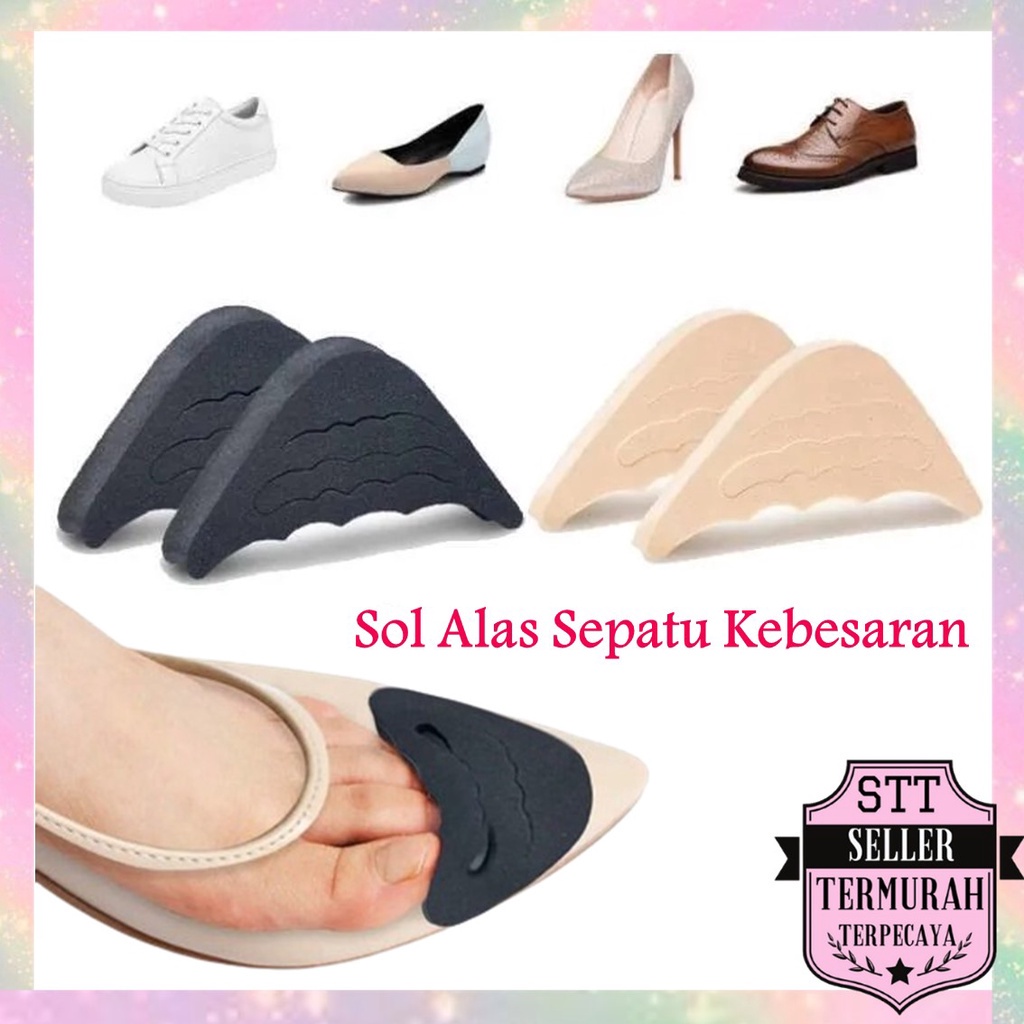 Jual STT Busa Spons Insole Sol Alas Sepatu Kebesaran Bantalan Sepatu ...