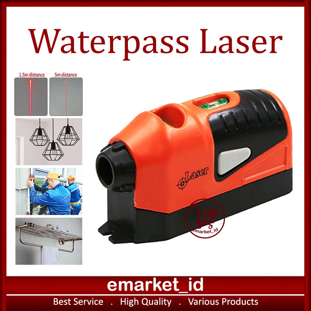 Jual Waterpas Laser Digital / Waterpass Linear Red Level Beam ...