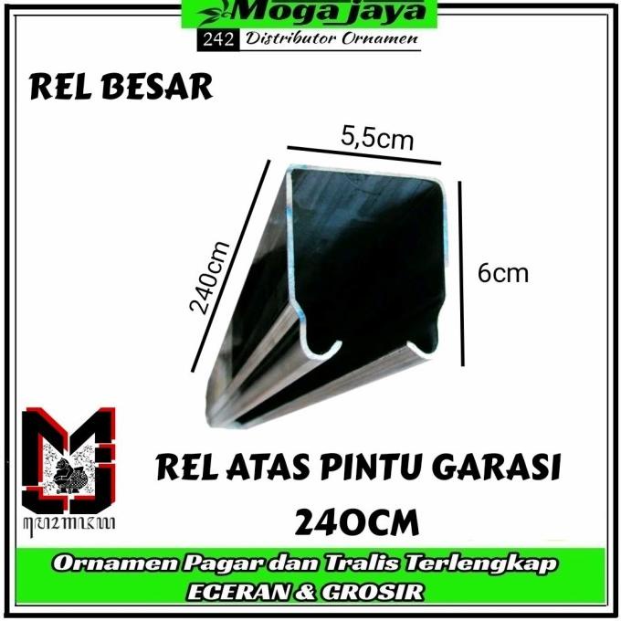 Jual Rel Atas Besar 240 Cm Pintu Garasi Bukan Handerson Bukan Wina ...