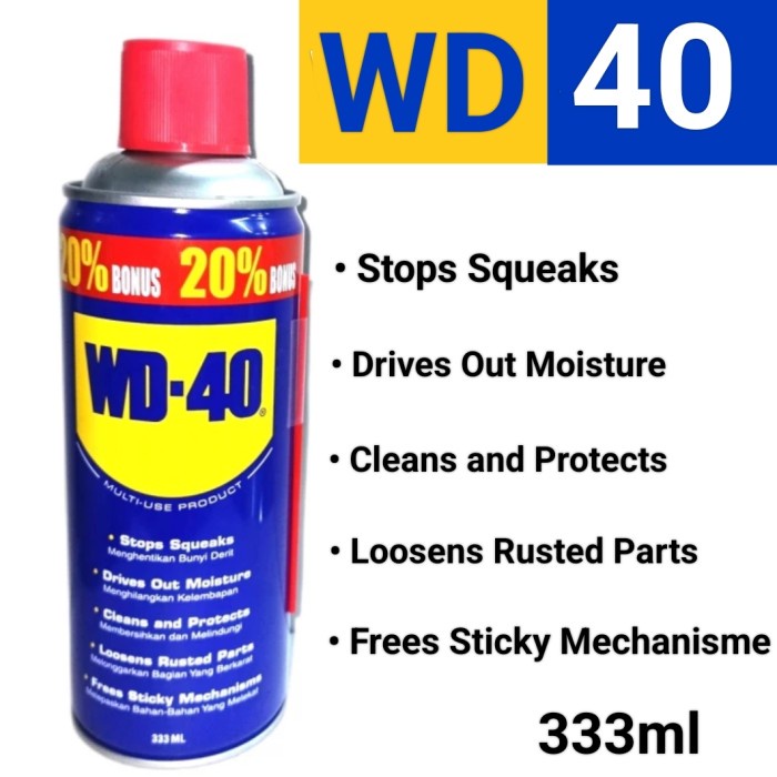 Jual Promo Wd 40 / Wd-40 / Wd40 Original Made In Usa Isi 333Ml | Shopee ...