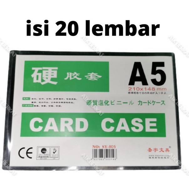 Jual card case A5 tebal | Shopee Indonesia