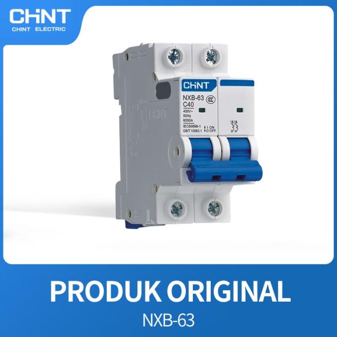 Jual MCB Chint NXB 2P 6kA (6A 10A 16A 20A 25A 32A 40A) | Shopee Indonesia