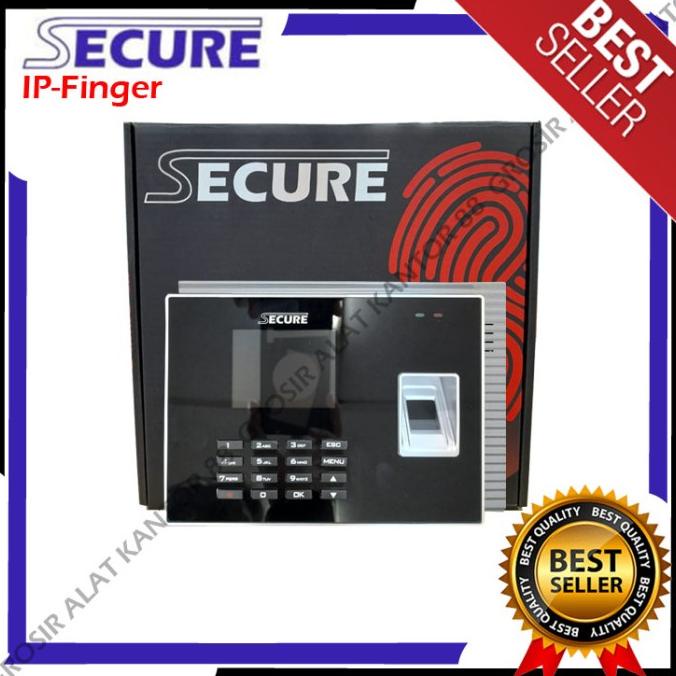 Jual Secure IP Finger / Fingerprint / Mesin Absensi Sidik Jari New ...
