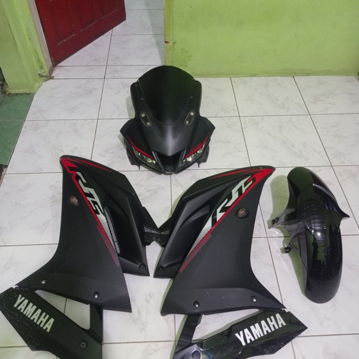 Jual {Second} body set depan r15 v3 original Murah | Shopee Indonesia