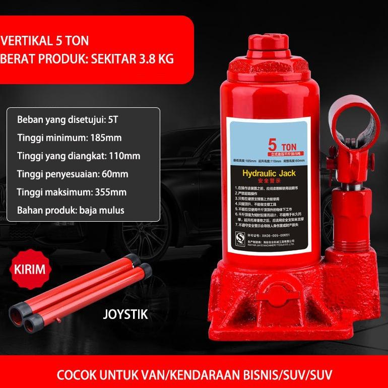 Jual Trending Hemat!!! Dongkrak Botol 5 Ton Mobil Universal Kuat Murah ...