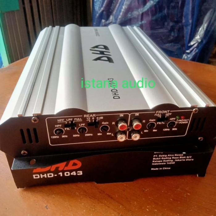 Jual POWER MOBIL DHD-1043 AMPLIFIER DHD 4 CHANEL MOSFET 2200WATT DHD ...