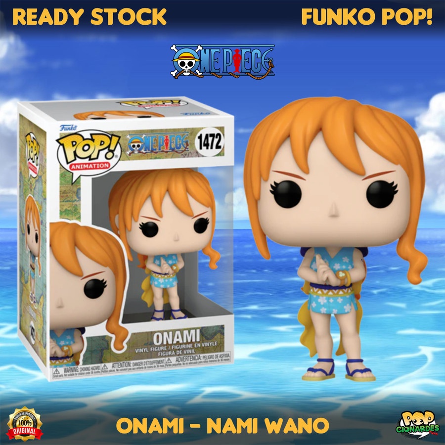 Jual Funko POP Animation - One Piece - Onami/Nami (Wano) #1472 | Shopee ...