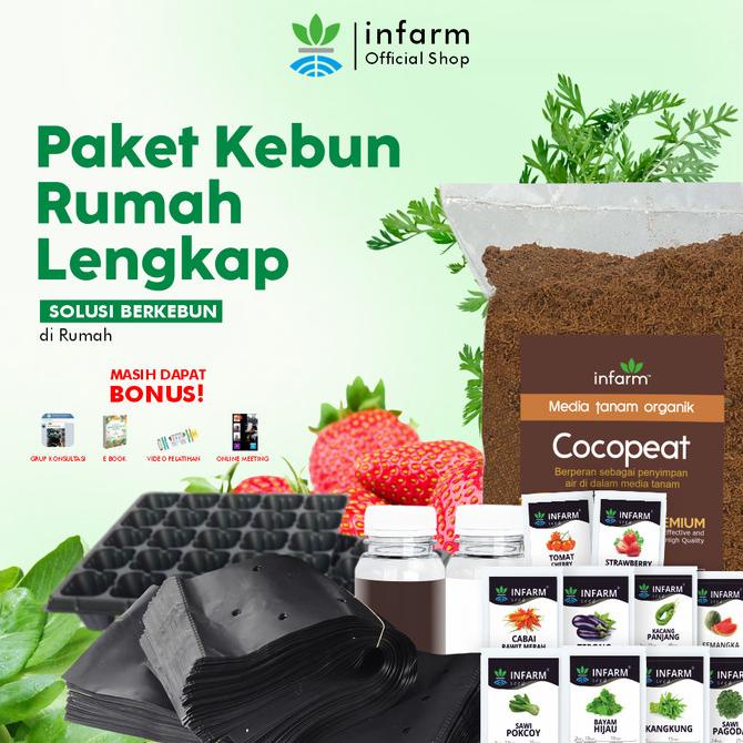 Jual Paket kebun rumah infarm 1.0 -Paket kebun terlengkap di Indonesia | Shopee Indonesia