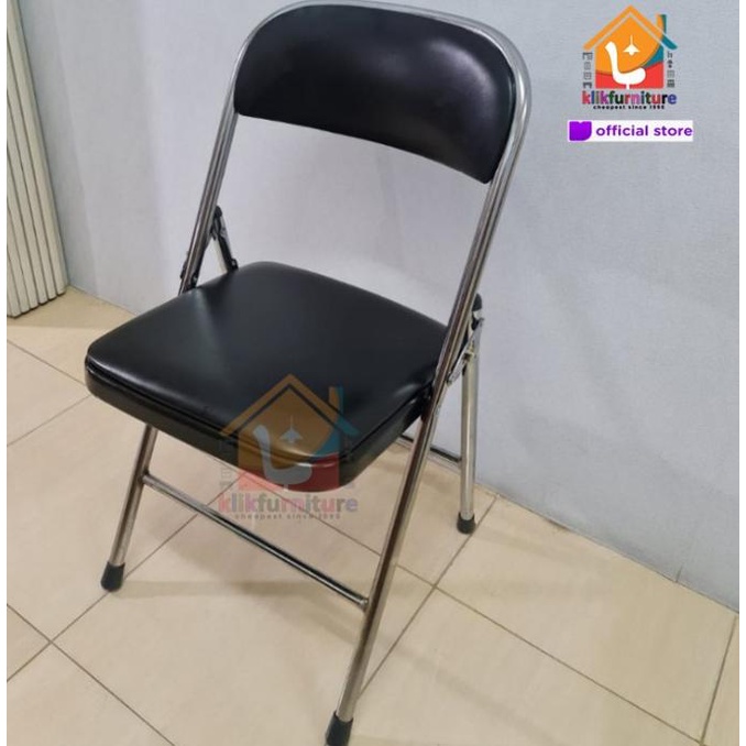 Jual Kursi Lipat Stainless Besi Folding Chair Masterindo | Shopee Indonesia