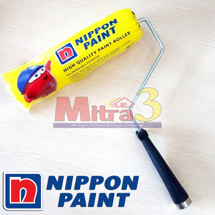 Jual ~@~@~@~@] Kuas Rol NIPPON PAINT 9 inch / Paint Roller 9" Roll Cat ...