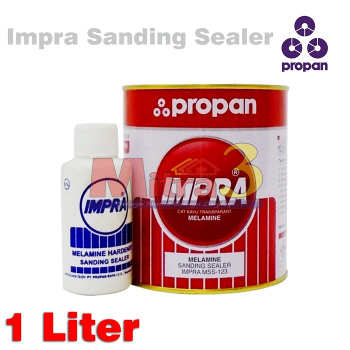 Jual /////] Cat IMPRA Melamine Sanding Sealer MSS-123 1 Liter / Politur ...