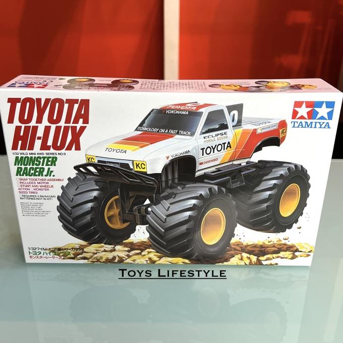 Jual Mainan Rakit Mobil Tamiya Mini 4WD - T Hilux (ORIGINAL) | Shopee ...