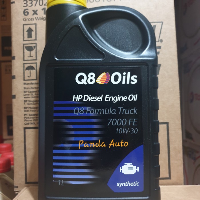 Jual OLI Q8 7000 FE 10W 30 UNTUK DIESEL / TURBO DIESEL, BOTOL 1LTR ...