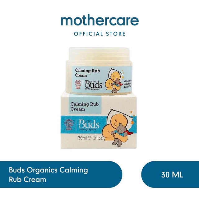 Jual Buds Organics Calming Rub Cream 30 ml - Krim Penenang Kulit Bayi ...