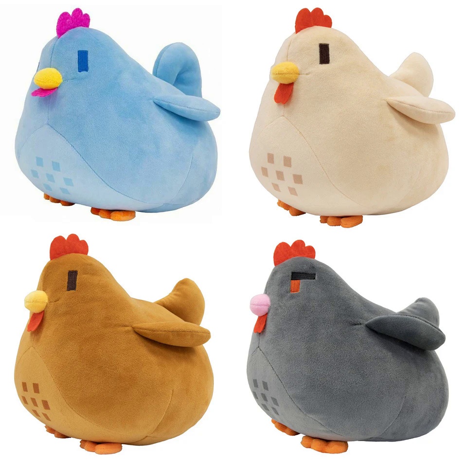 Jual New Stardew Valley Game Plush Chicken Soft Stuffed Animal Kawaii ...