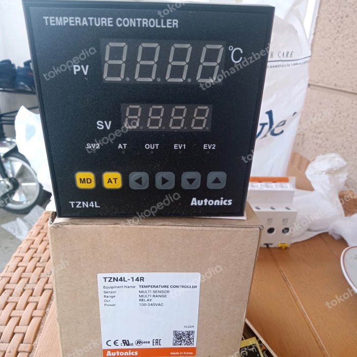 Jual TZN4L-14R temperature controller autonics Made in korea | Shopee ...