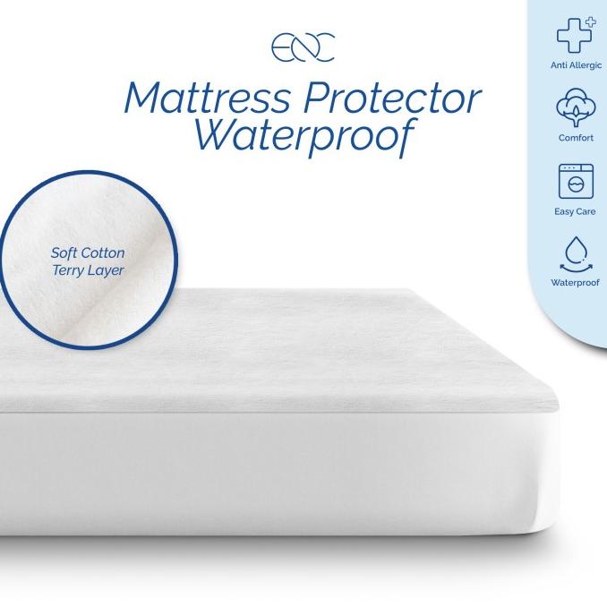 Jual Matras Protector Waterproof 120x200 / 180x200 Sprei Anti Ompol dan ...