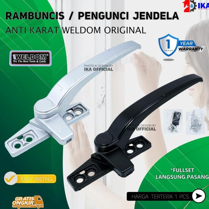 Jual Rambuncis Handle Jendela - Jendela Aluminium Rambucis / Kunci ...