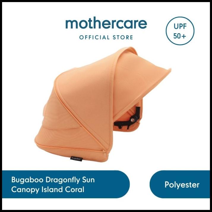 Jual Bugaboo Dragonfly Canopy Island Coral - Kanopi Stroller (Orange ...