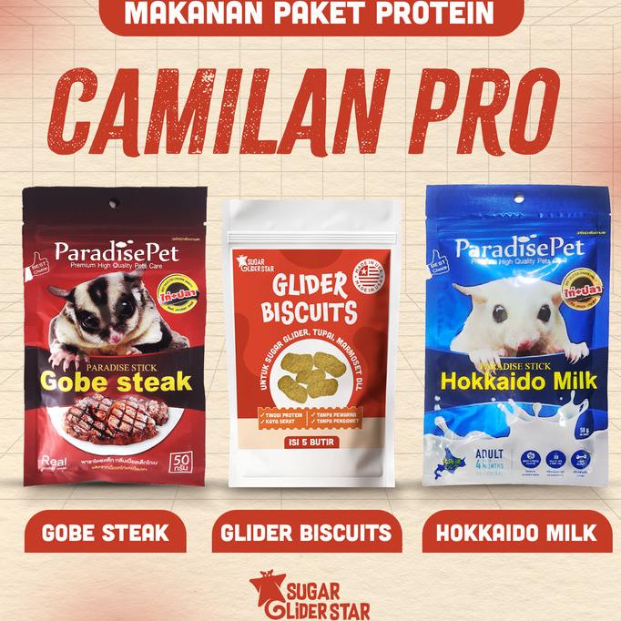 Jual Paket Treats Cemilan Sugar Glider : Tinggi Protein Kalsium & Zat ...