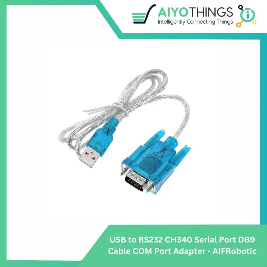 Jual Kabel USB to RS232 CH340 Serial Port DB9 Cable COM Port Adapter ...