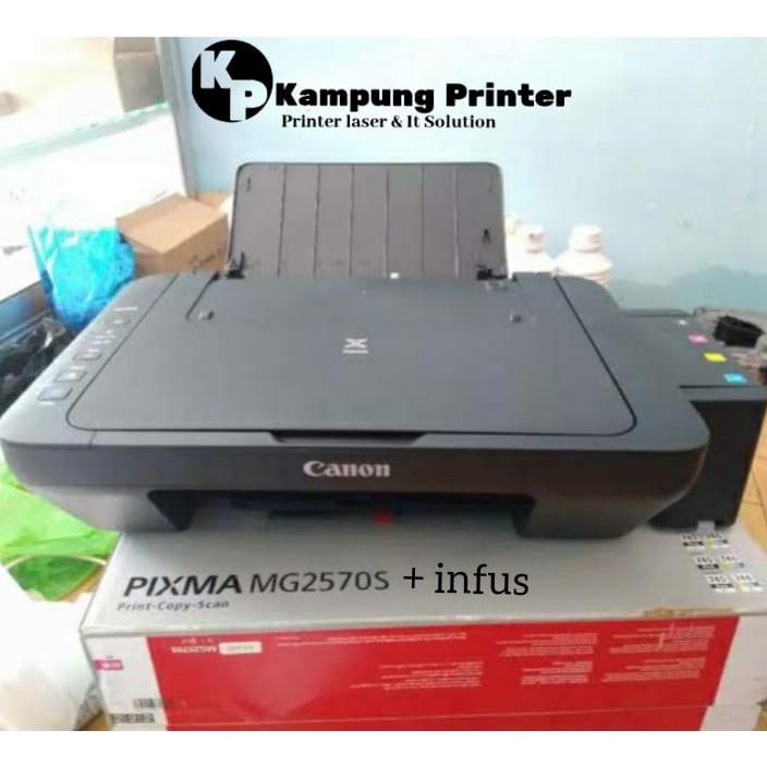Jual NEW!!! Printer Canon MG2570S Print Scan Copy A4 + Modif infus ...