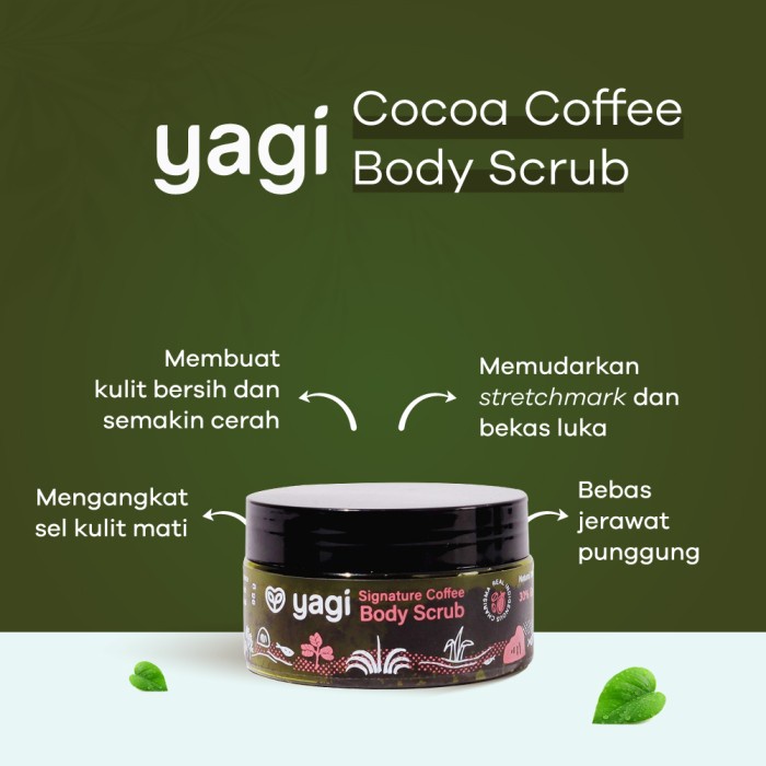 Jual Body Scrub - Yagi Signature Body Scrub - 100Gr | Shopee Indonesia