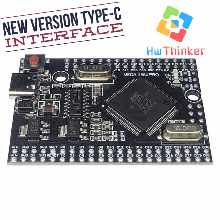Jual Mega 2560 Mega2560 Pro Extra Mini 5v Type C Interface For Arduino