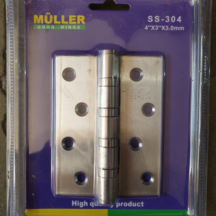 Jual ENGSEL STAINLESS STEEL 304 MULLER 4 INCH | Shopee Indonesia