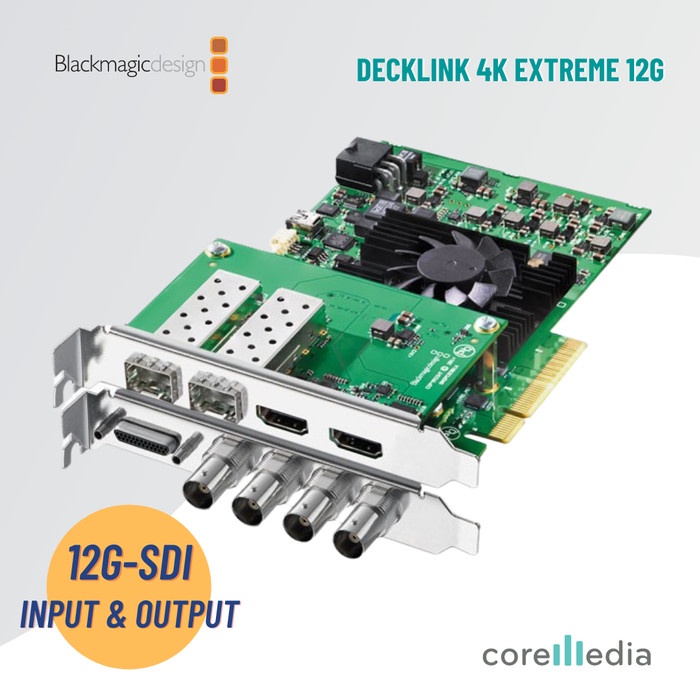 Jual BLACKMAGIC DESIGN DECKLINK 4K EXTREME 12G CAPTURE & PLAYBACK CARD ...
